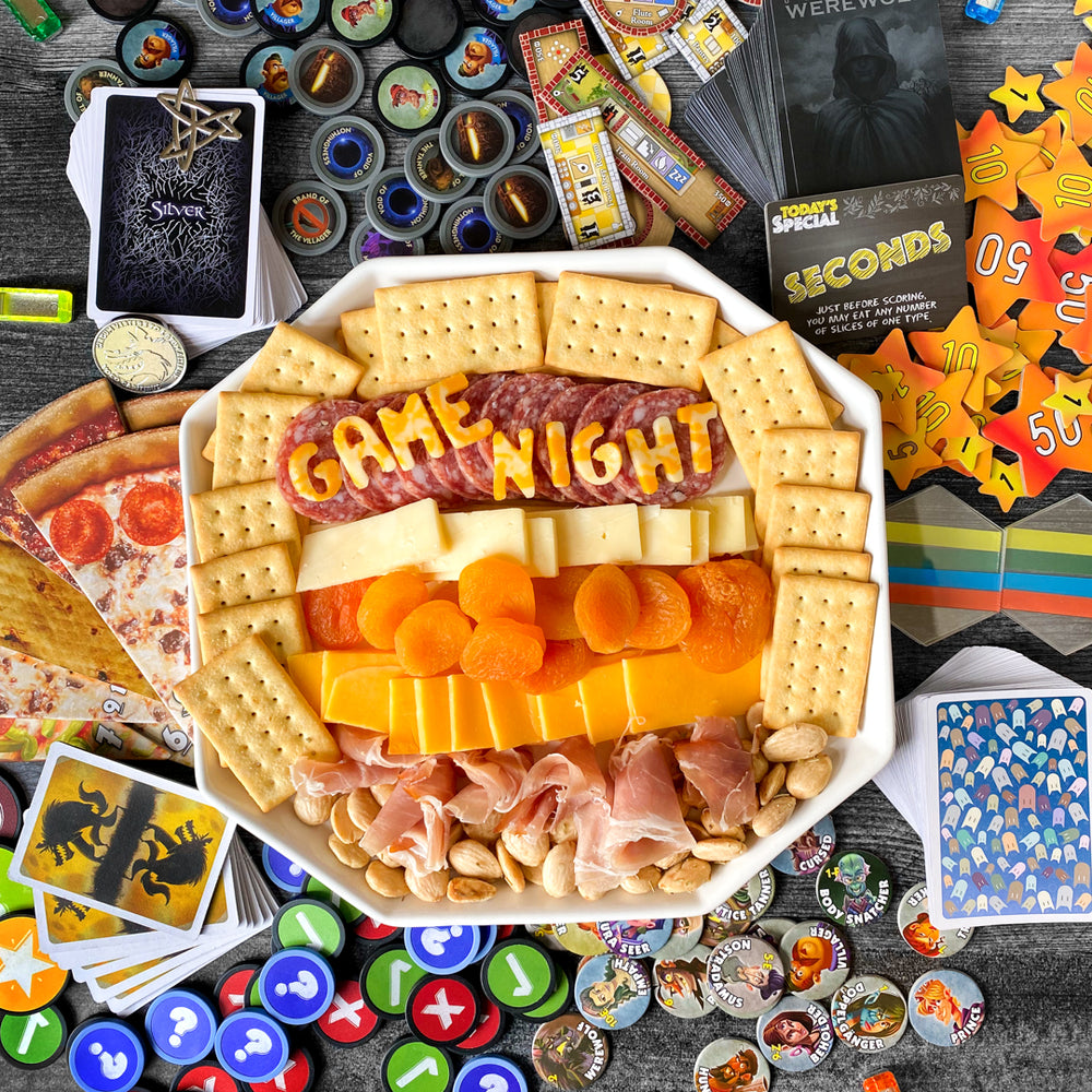 A Guide to Game Night Snacks - Bezier Games