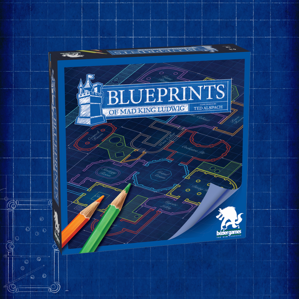 How to Store Blueprints of Mad King Ludwig: Deluxe Edition - Bezier Games