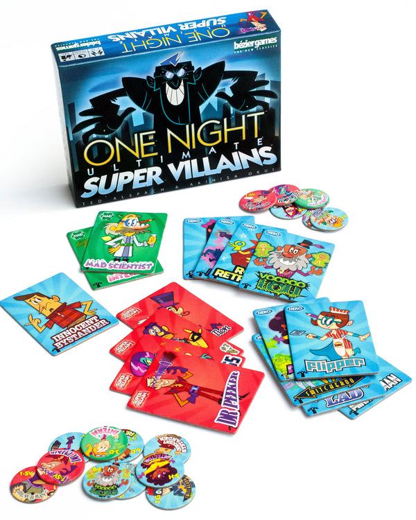 One Night Ultimate Super Villains - Bezier Games